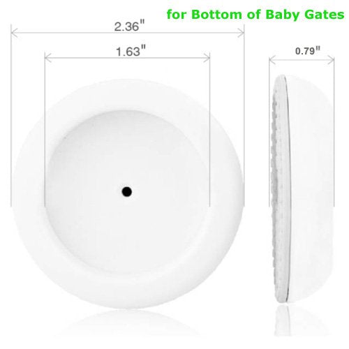 VMAISI 4 Pack Baby Gates Wall Cups - White – Vmaisi Safety